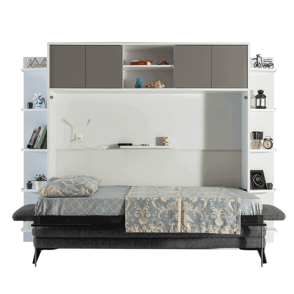 Le lit escamotable avec canapé | Pratix - Meubles intelligents