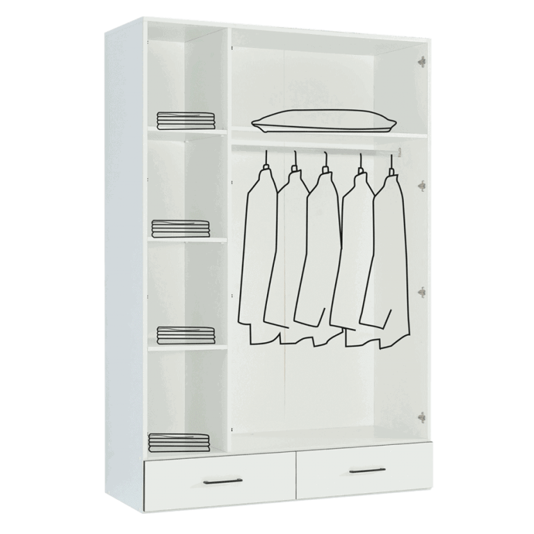 Armoire colonne verticale avec tiroirs | Pratix